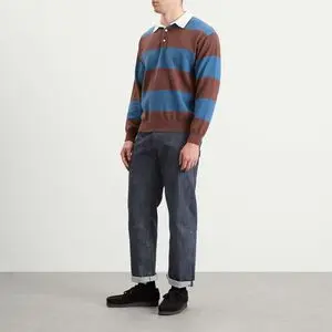 DUBBLEWARE Straight Leg Selvedge Denim Jeans