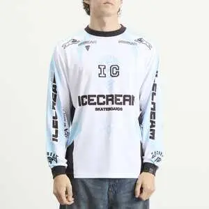 ICECREAM Motorcycle" Long Sleeve T-shirt