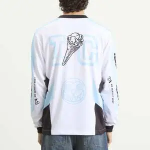 ICECREAM Motorcycle" Long Sleeve T-shirt