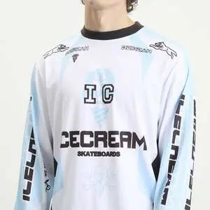 ICECREAM Motorcycle" Long Sleeve T-shirt
