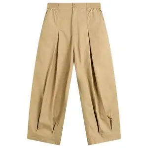 ANGLAN Unbalance Long Tuck Balloon Pants