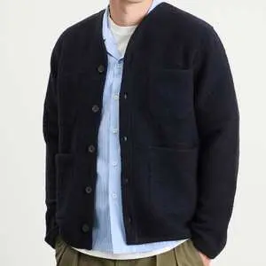 Universal Works Wool Fleece Cardigan