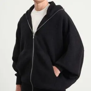 Rick Owens Alpaca Gimp Hoodie