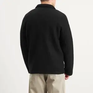 Universal Works Wool Fleece Field Jacket - Black