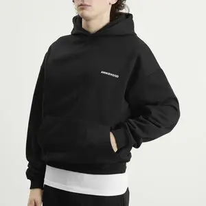 ANNIE HOOD Mini Logo Hoodie