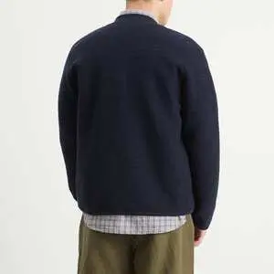 Universal Works Wool Fleece Zip Bomber