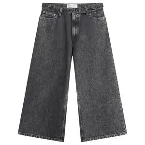 SAMSØE SAMSØE Saharper Denim Culottes - Grey Cloud