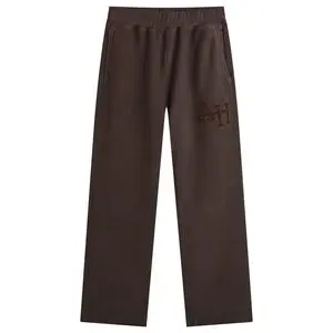 ANNIE HOOD Inside Out College Straight Joggers - Washed Brown