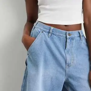 SUNDAYFRUITMARKET Baggy Fit Denim Shorts With Utility Details