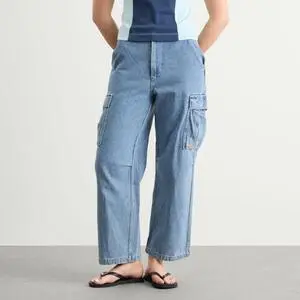 SUNDAYFRUITMARKET Sun Denim Cargo Pants