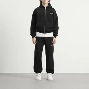 ANNIE HOOD Mini Logo Cuffed Joggers