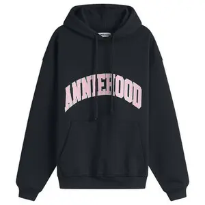 ANNIE HOOD College Arch Hoodie - Navy