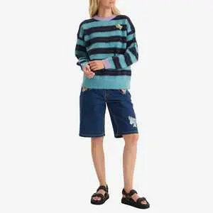 ALEMAIS Domenica Teal Sweater