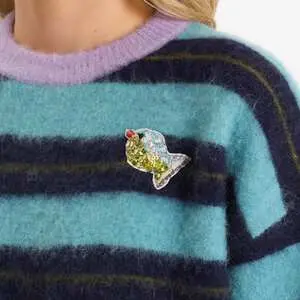 ALEMAIS Domenica Teal Sweater