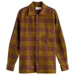 Universal Works Dam Check Fatigue Shirt - Gold