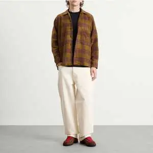 Universal Works Dam Check Fatigue Shirt
