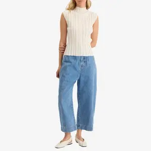 ALEMAIS Stephi Cocoon Leg Denim Jeans