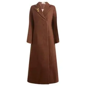 ALEMAIS Court Coat - Chocolate