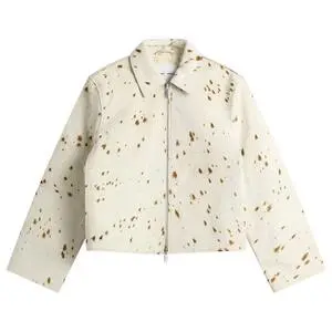 SAMSØE SAMSØE Salylo Leather Jacket - Stray Dott