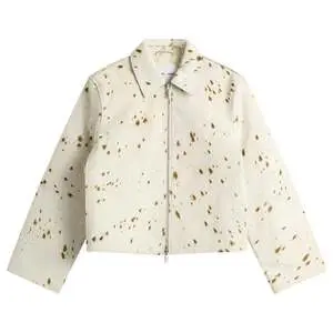 Samsøe Samsøe Salylo Cow-hair Leather Jacket - Stray Dott