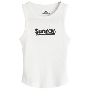 SUNDAYFRUITMARKET Sunday Vest - Ivory