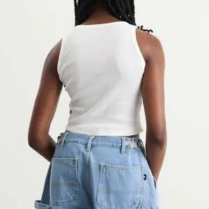 SUNDAYFRUITMARKET Ribbed Logo Tank Top