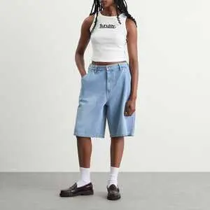 SUNDAYFRUITMARKET Ribbed Logo Tank Top