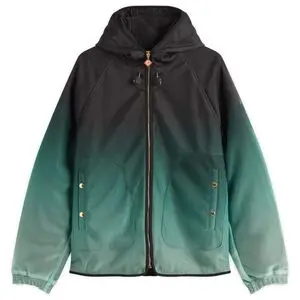Casablanca Windbreaker Nylon Gradient Technical Jacket - Black