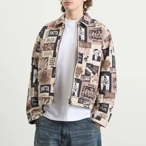 PATTA Collage Insulated Canvas Jacket