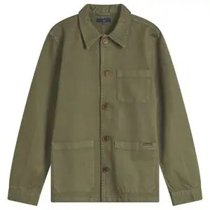 Nudie Jeans Barney Worker Jacket - Olive