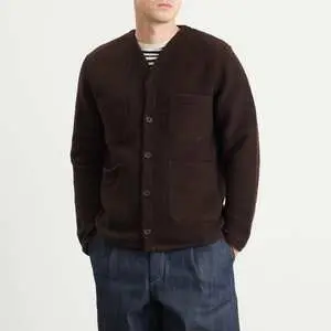 Universal Works Wool Fleece Cardigan