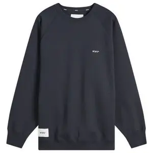WTAPS Sign Logo Sweatshirt - Navy