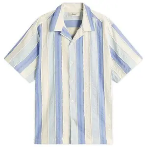 FORET Peer Jacquard Stripe Vacation Shirt