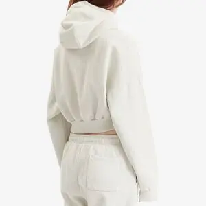 ENTIRE STUDIOS Cropped Full Zip Hoodie