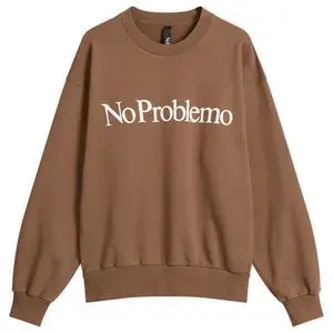 NO PROBLEMO Sweatshirt - Brown