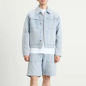 Casablanca Monogram Denim Jacket