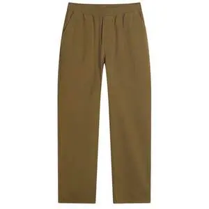 FORET Calm Seersucker Trousers - Army