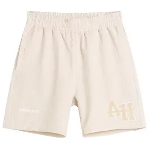 ANNIE HOOD College Seersucker Shorts - Beige