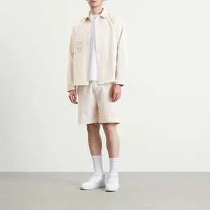 ANNIE HOOD Seersucker Shorts