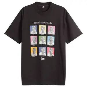 PATTA Many Moods T-shirt - Black