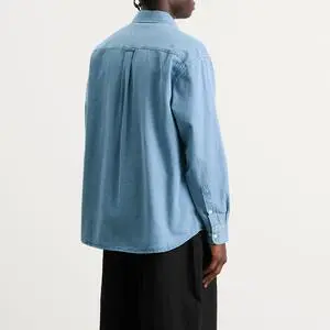 FRIZMWORKS Bleach Denim Utility Shirt