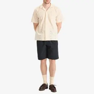 FORET Leo Paisley Shirt - Cloud
