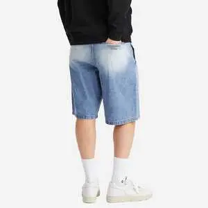 DIME Pleated Denim Shorts
