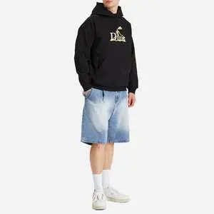 DIME Pleated Denim Shorts