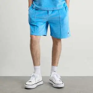 Casablanca Velour Pintuck Shorts