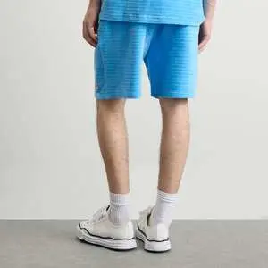 Casablanca Velour Pintuck Shorts