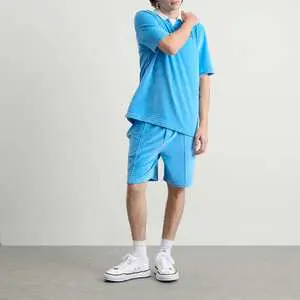 Casablanca Velour Pintuck Shorts