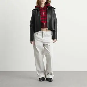SAMSØE SAMSØE Sashira Leather Jacket