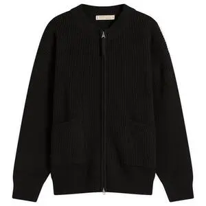 FRIZMWORKS Wool Deck Zip Cardigan - Black