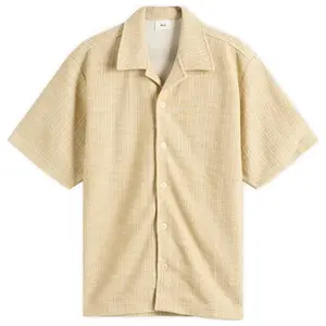 Nn07 Julio Boucle Short Sleeve Shirt - White Pepper